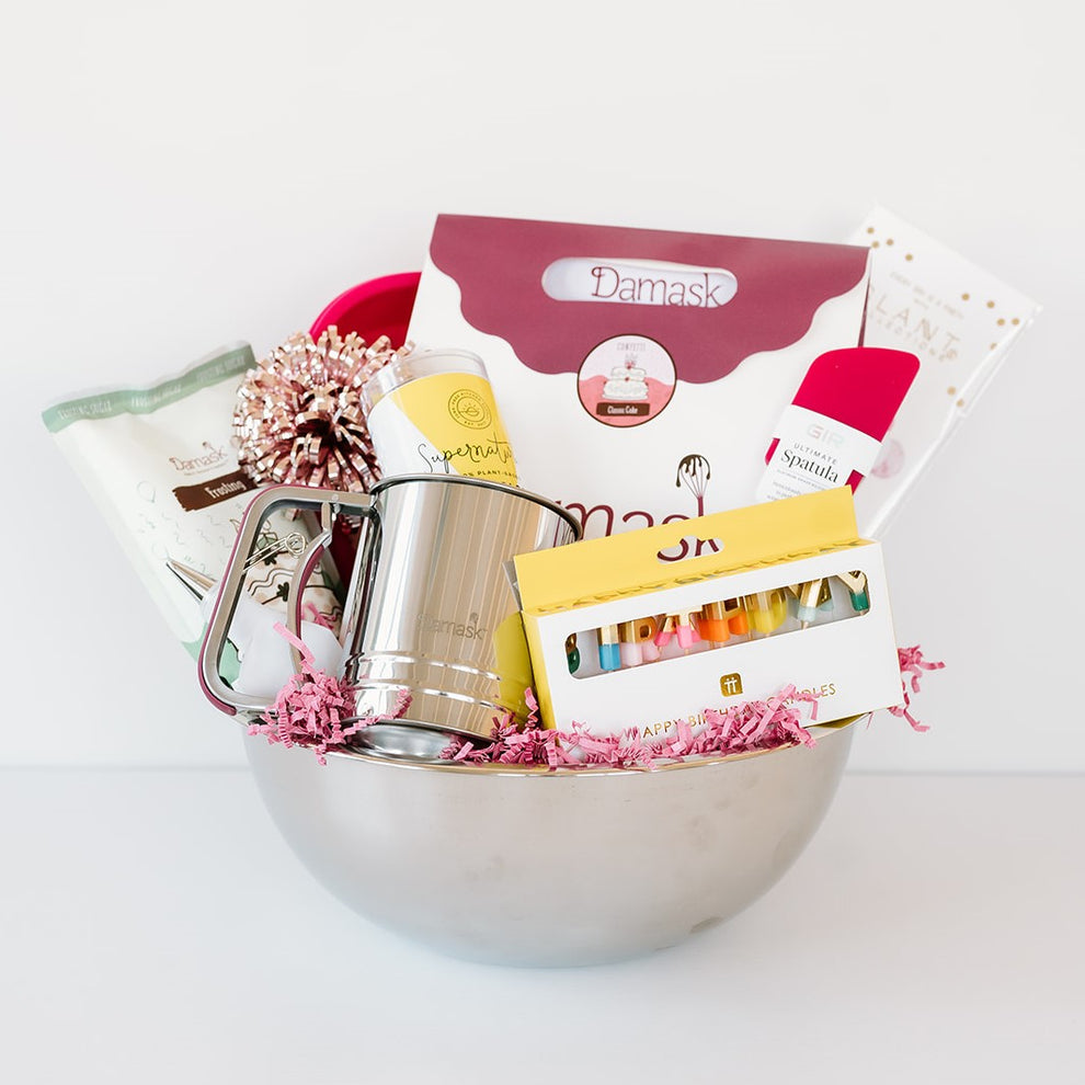 The Happy Birthday Baking Bundle from Damask Cakes